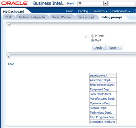 Obiee In Il Obiee Creating Dependent Implicitly Declared Presentation Variable