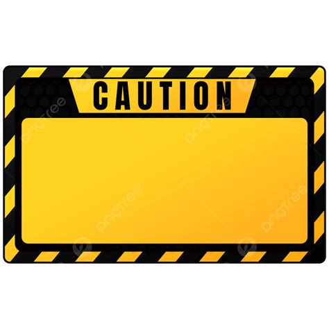 Warning Sign Template