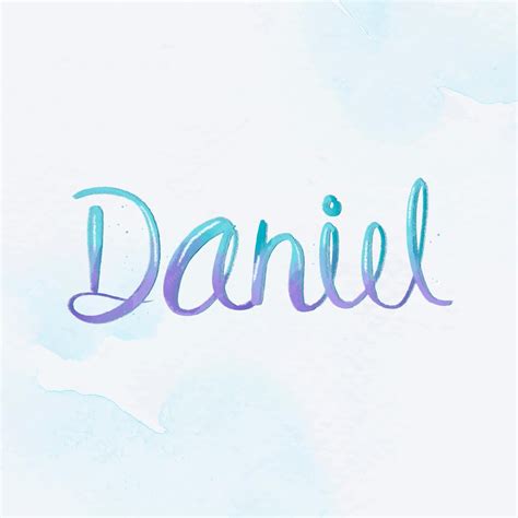 Free Vector Cursive Daniel Two Tone Vector Font Typography