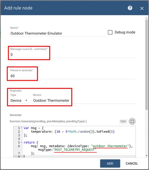 Data Function Based On Telemetry From 2 Devices Thingsboard社区版
