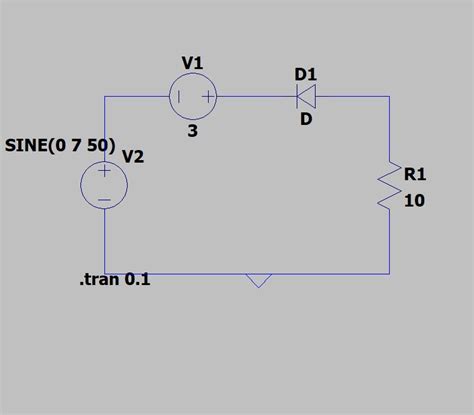 Introduction To Ltspice For Simulating Diode Rectifier Circuits Youtube Riset