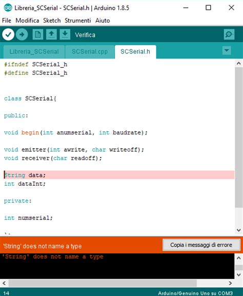 String Does Not Namea Type Software Arduino Forum