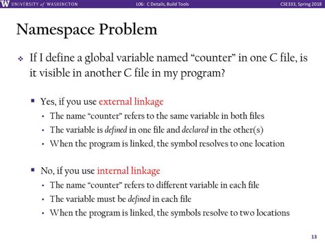 Final C Details Build Tools Cse 333 Spring Ppt Download