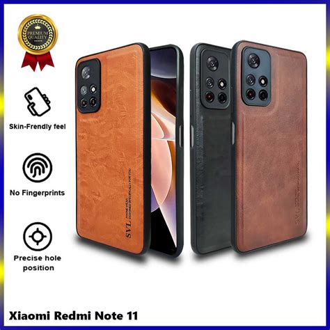 Jual Xiaomi Redmi Note Case SVL Leather Casing Slim Softcase