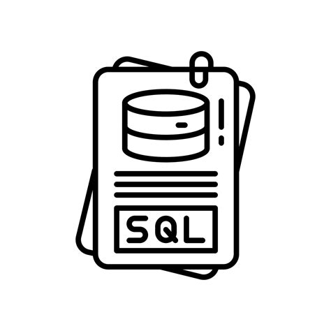 Sql Icon In Vector Logotype 40815564 Vector Art At Vecteezy