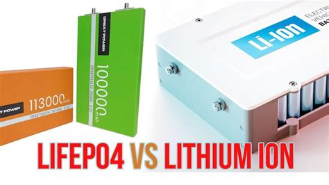 Perbedaan Baterai Lithium Ion Dengan Lifepo