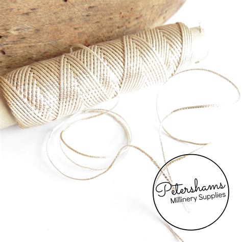 Vintage 1940s Metal Goldwork Passing Thread For Hand Embroidery 10oz