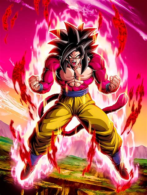 New Fp Ssj4 Goku In Hd For Your Phone Background R Dbzdokkanbattle