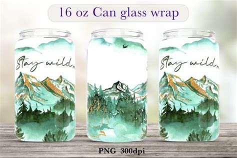 Winter Gnome Glass Can Wrap Design Graphic By Kseniashuneiko