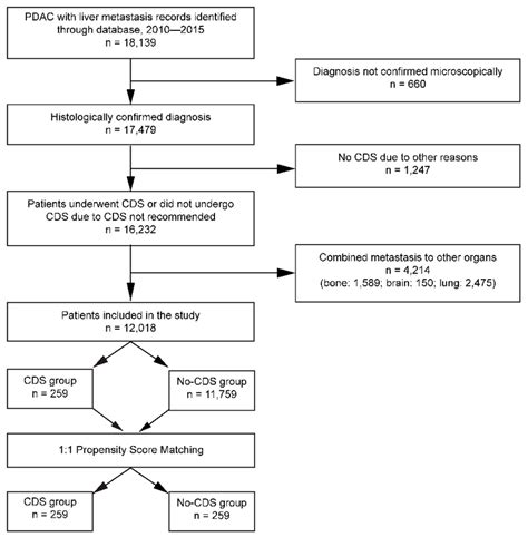 Flow Chart Depicting The Patient Selection Process Pdac Pancreatic