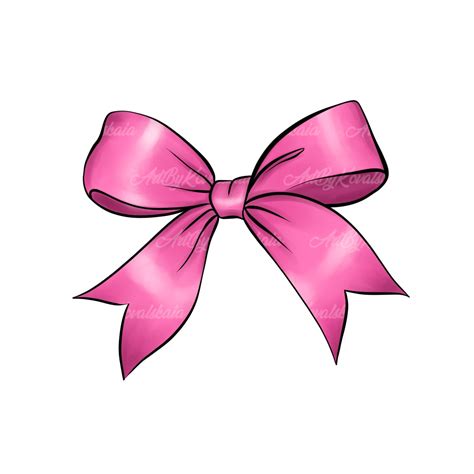 Pretty Pink Bow Png Perfect For Your Creative Projects