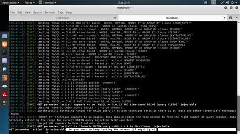 Ethical Hacking Course Sql Injection Youtube