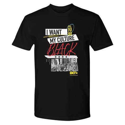 Bet Je Veux Que Ma Culture Soit Noire Adulte T Shirt à Manches Courtes