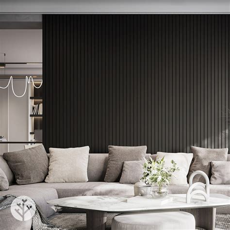 Acupanel® Pure White Acoustic Wall Panels Luxury Slat Wall Panels