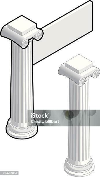 Isometric Column Stock Illustration Download Image Now