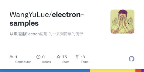 Github Wangyulue Electron Samples Electron