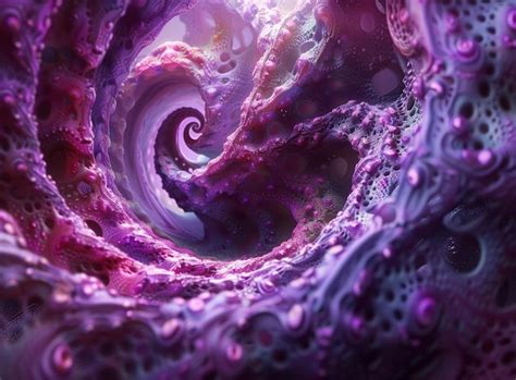 Premium Photo Pink Conch Shell Fractal Premium Photo Pink Conch Shell Fractal