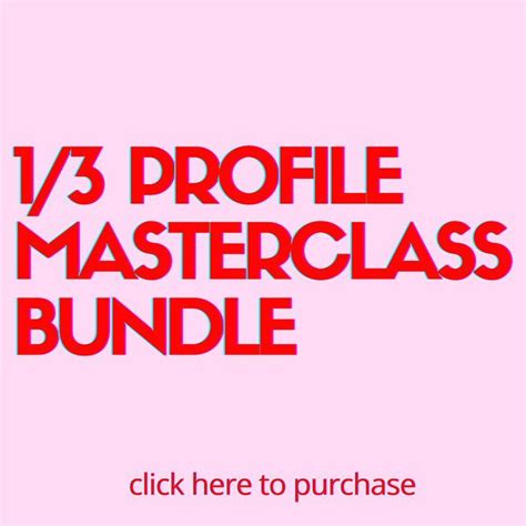 13 Profile Masterclass Bundle Master Class Human Design Profile