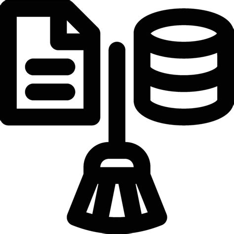 Data Cleansing Data Cleaning Data Processing Outline Icon 59379216