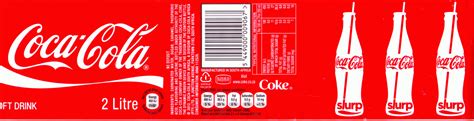 2 Liter Coke Bottle Label