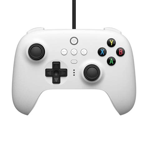 8bitdo Ultimate Wired Controller For Switchwindowsandroid White