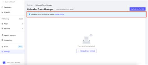 Pagefly 3210 Release Custom Fonts Feature Referral Program And Ne