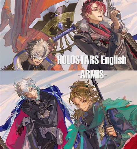 En男團全新報到！『holostars English Armis 』人物設定and初配信時間公佈
