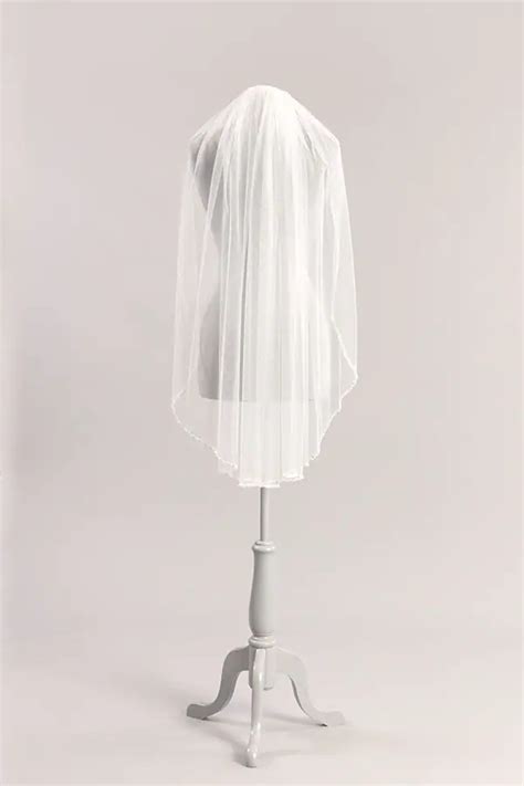 Beautifully Beaded Edge Blusher Wedding Veils Australia