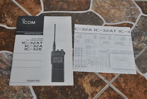 Restorasi Electronic Tubes Manual And Schematic Diagram Icom Ic 32at