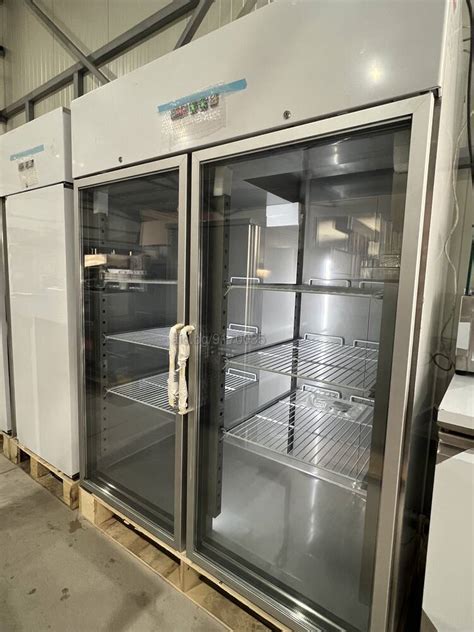 Професионален Хладилен шкаф Витрина Двоен НОВО Хладилна маса шкаф Хладилници Фризер