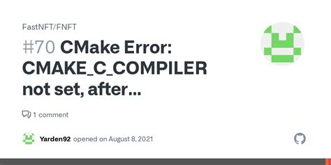 Cmake Error Cmakeccompiler Not Set After Enablelanguage · Issue 70