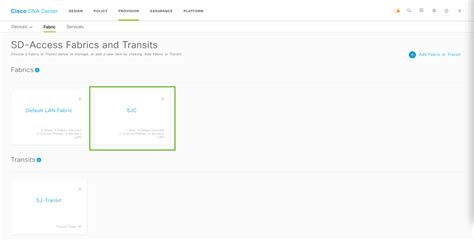 How To Create A Fabric Site In Sd Access Sda Cisco Community