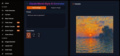 Claude Monet Style Ai Photo Generator Reviews Alternatives Pricing