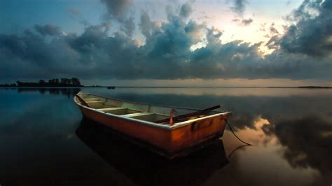 1920x1080 1920x1080 Bay Boat Beach Dawn Coolwallpapers Me