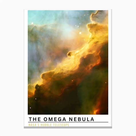 Omega Nebula Canvas Print By Artmart Fy
