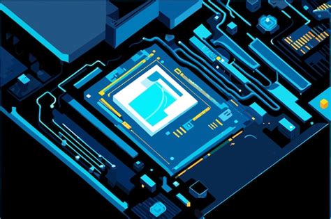 Technological Circuitry Vector Illustration Premium Ai Generated Vector Technological Circuitry Vector Illustration Premium Ai Generated Vector