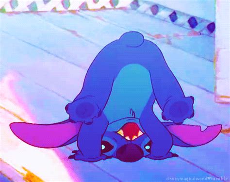 Playful Stitch In Action Lilo And Stitch Animated Charm