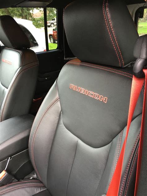 Jeep Wrangler Unlimited Leather Interior