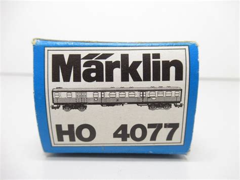 Märklin 4077 Nahverkehrswagen mit Steuerabteil DB AC H0 Kaufen auf Ricardo