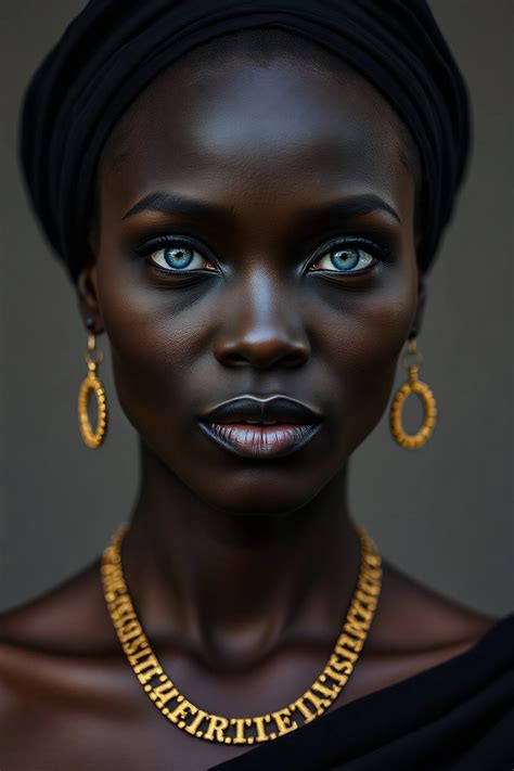 Really Black Africans