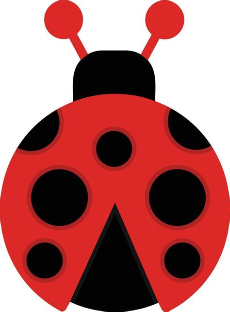 Ladybug Flat Icon 10010192 Vector Art At Vecteezy