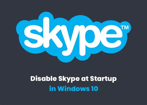 How To Disable Skype For Business On Start Up Bglop