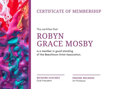 Canva Template Membership