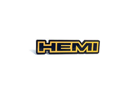 Dodge Challenger Trunk Rear Emblem Between Tail Lights With Hemi Logo