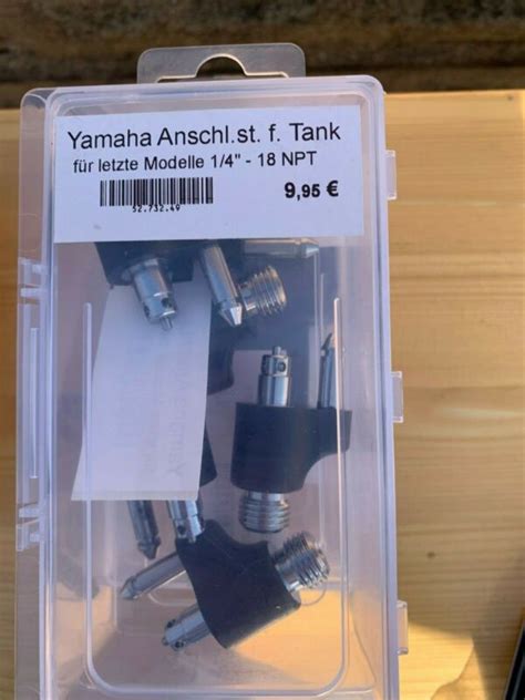 Anschluss Yamaha Letzte Modelle 14 18 Npt Boot Tank