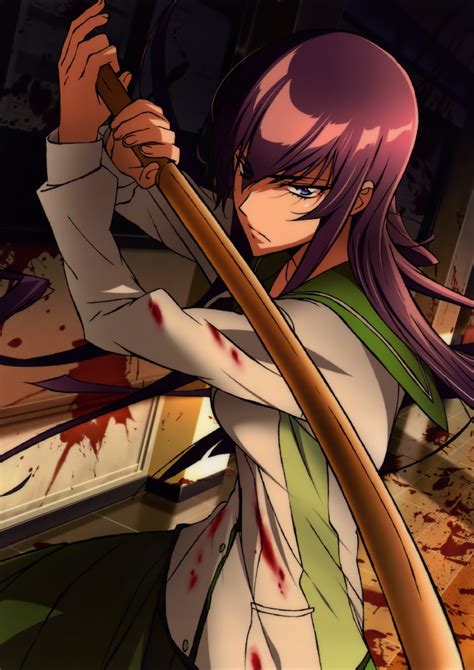 Busujima Saeko Highschool Of The Dead Danbooru