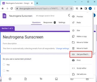 How To Share Google Forms