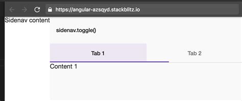 Stretched Tabs Ink Bar Do Not Resize When Size Of What There In Changes Issue Angular
