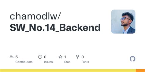github chamodlw sw no 14 backend