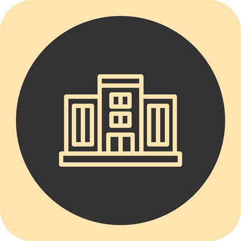 Hospital Linear Round Icon 40955038 Vector Art At Vecteezy